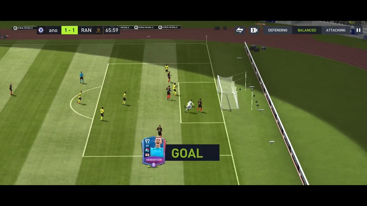 Fifa Mobile: Goal by Goalkeeper - YouTube