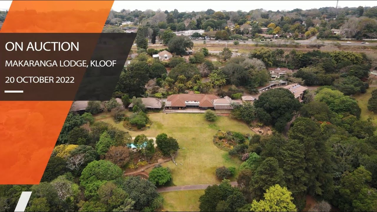 Distinguished Boutique Hotel. Makaranga Lodge, Kloof On Auction 20 ...