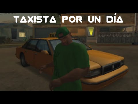 Cj es taxista por un día