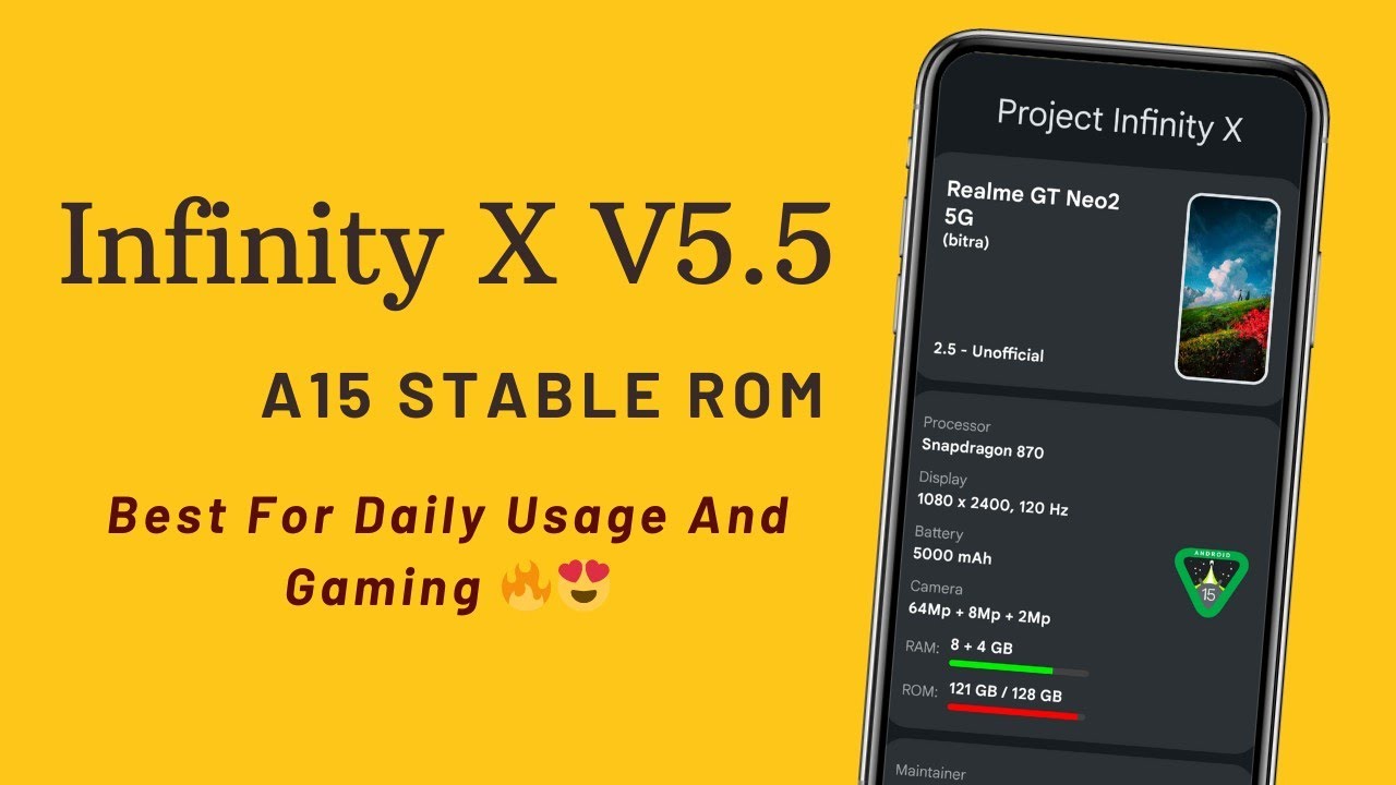 Project Infinity X 2.5 Custom Rom For Android | Best Gaming And ...