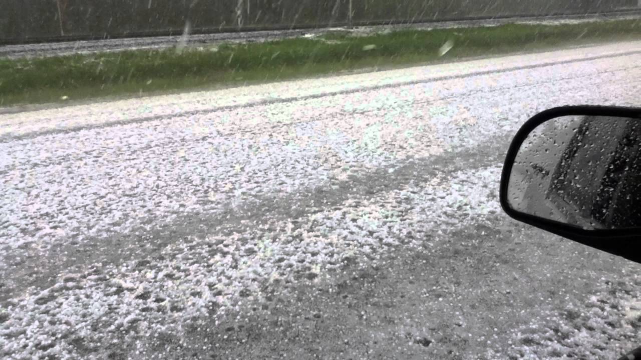 Minnesota Hail Storm - YouTube