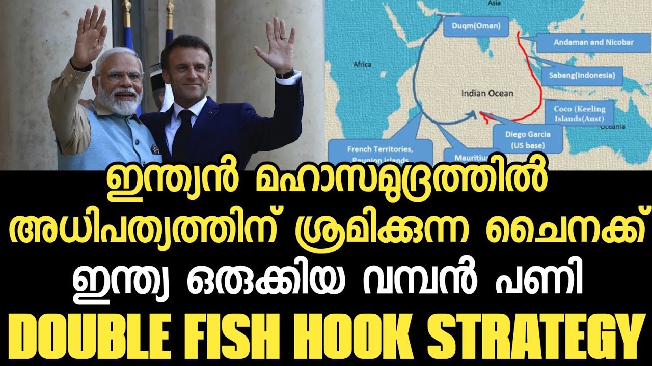 India's Double Fish Hook Strategy To Counter China's String Of Pearls ...