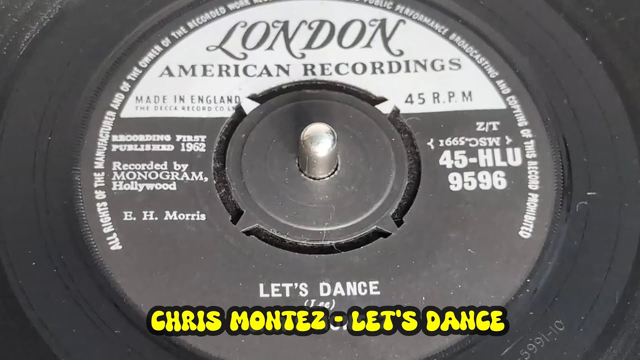 Chris Montez - Let's Dance (1962 7" Single) - YouTube