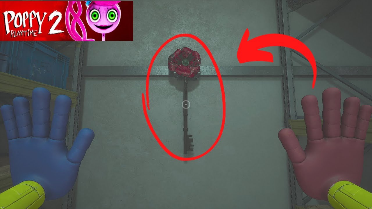 How to find the secret key Poppy Playtime Chapter 2 Poppy Playtime ...
