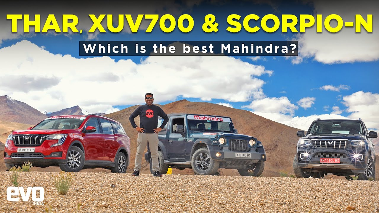 Mahindra Thar, XUV 700 & Scorpio N | Happy New Year 2023 | evo India ...