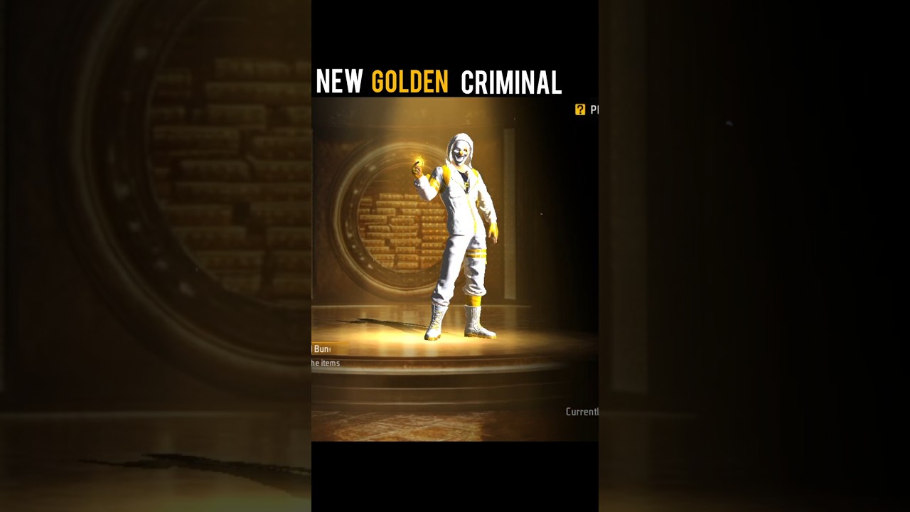 New golden criminal ☠️ - YouTube