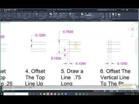 AutoCAD - Warm up Drawings - Array Weave - YouTube