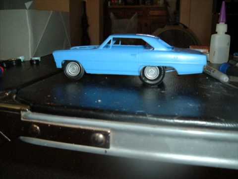 my 1966 Nova altered wheelbase model project part 1 - YouTube