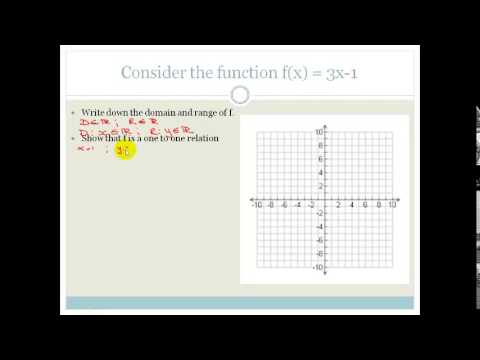 Week 5 Lesson 1 Inverse of Straight line Graphs - YouTube