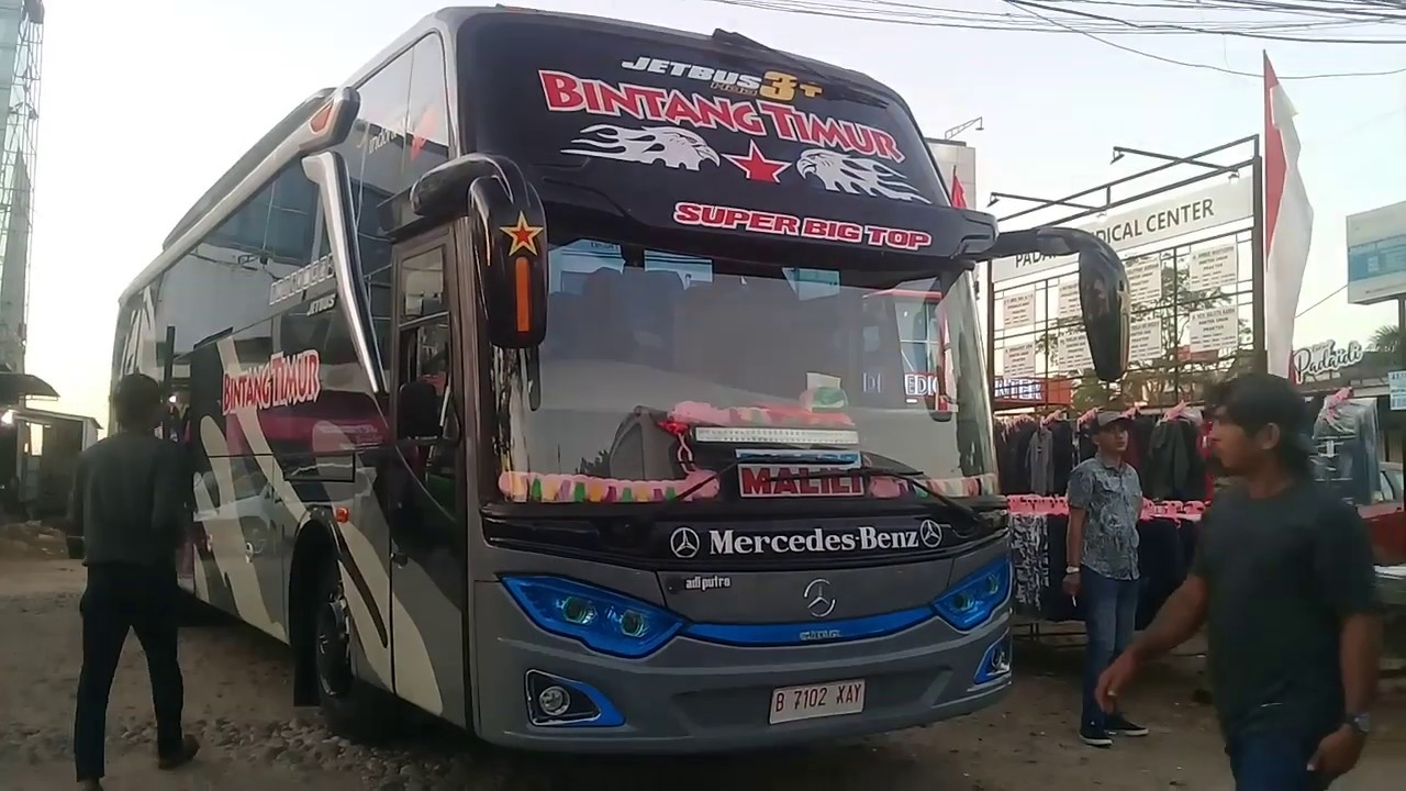 Bus Baru Bintang Timur | Mercedes-Benz Jetbus 3++ HDD Super Big TOP ...