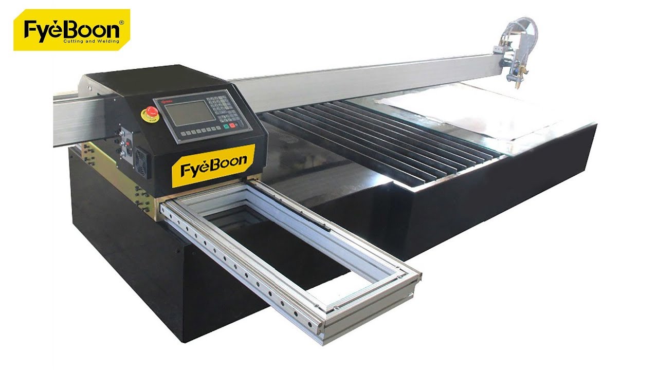 FyeBoon - Vanguard T3 CNC Plasma Cutter Show - Cutting Uneven Plate ...