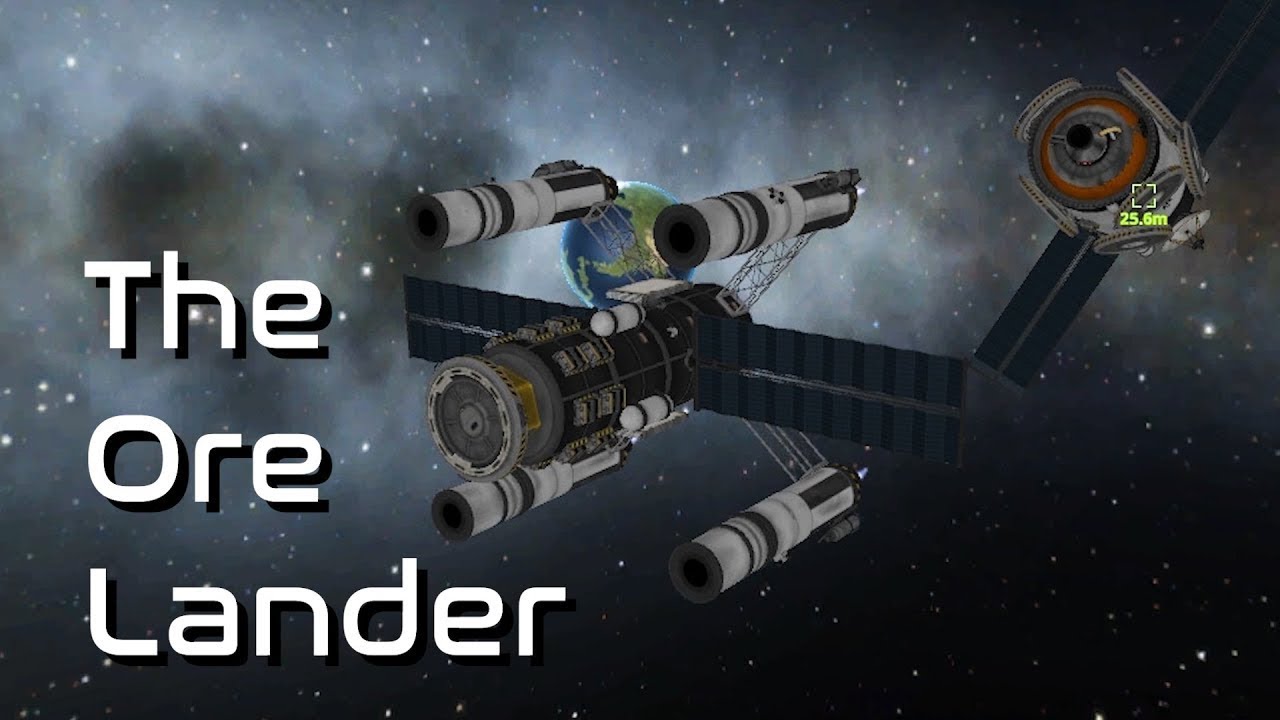Joe and Al Play KSP | Building a Refueling Station: The Ore Lander ...