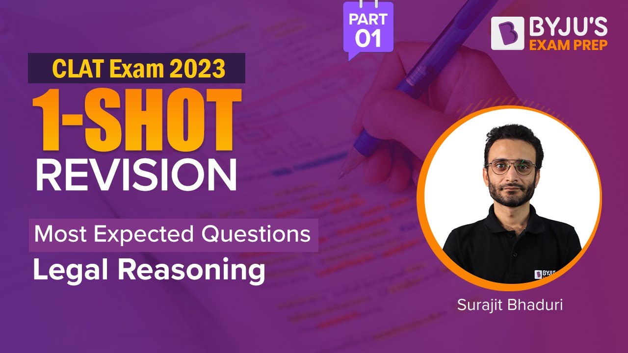 Most Expected Legal Reasoning Questions | CLAT 2023 Legal Reasoning ...