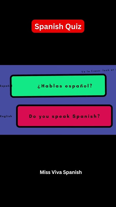 Useful & Common Questions in Spanish #1 #learnspanish # ...