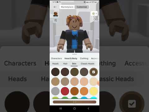 customizing my character - YouTube