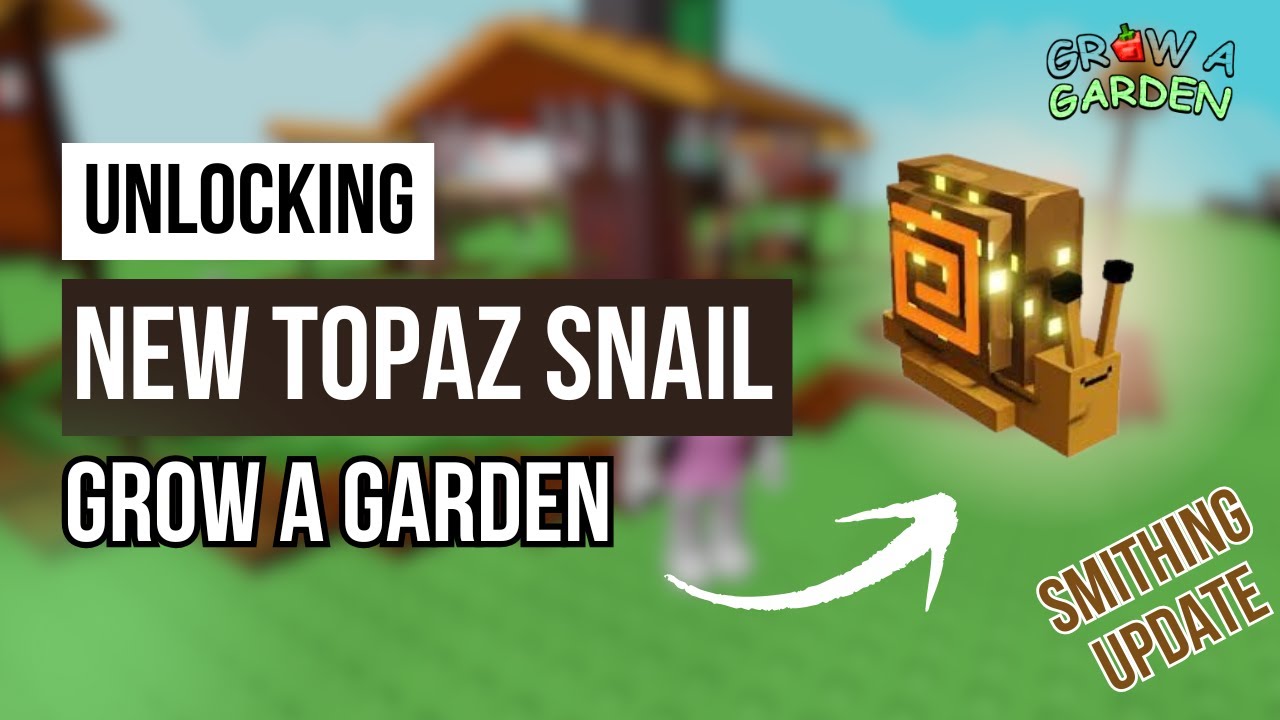 Topaz Snail OP? REAL Ability Review – Topaz Snail Ability in Grow a ...