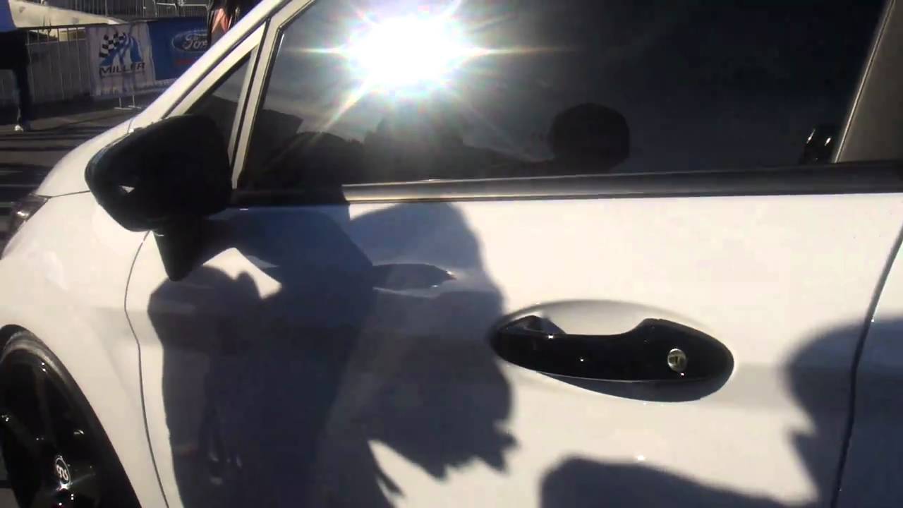 The original Red Mist Mustang and Ford Fiesta Show Winner - SEMA 2010 ...