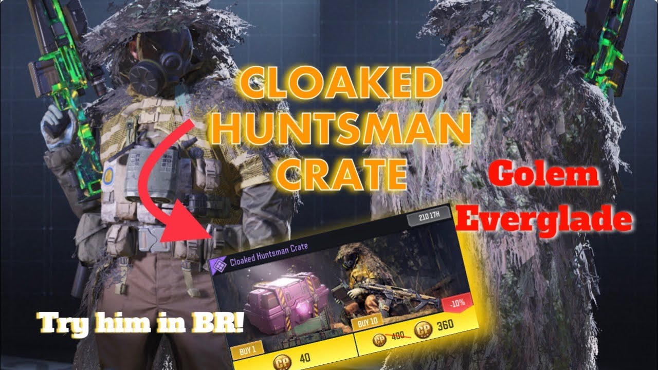 CODM-CLOAKED HUNTSMAN CRATE - YouTube
