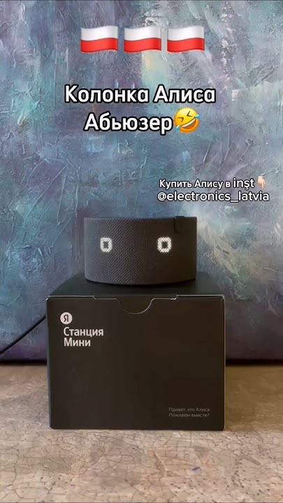 Как подключить колонку Алиса в Польше? Ответ смотри в Instagram ...