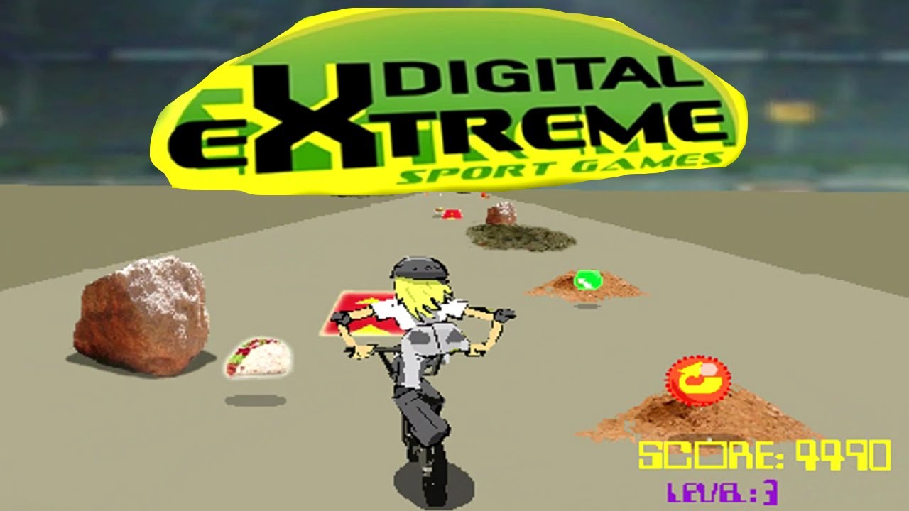 Digital eXtreme Sport Games : Bike Agility (Windows game 2005) - YouTube