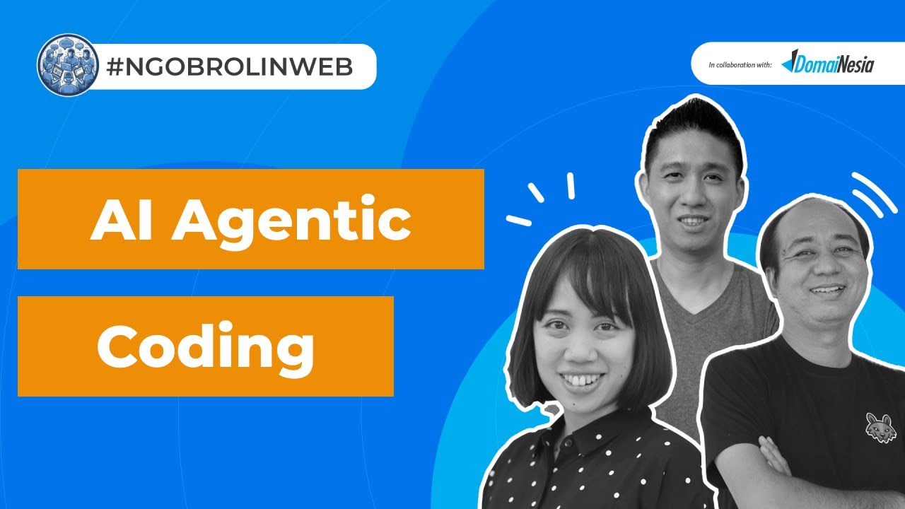 Agentic Coding Tools - Ngobrolin WEB - YouTube