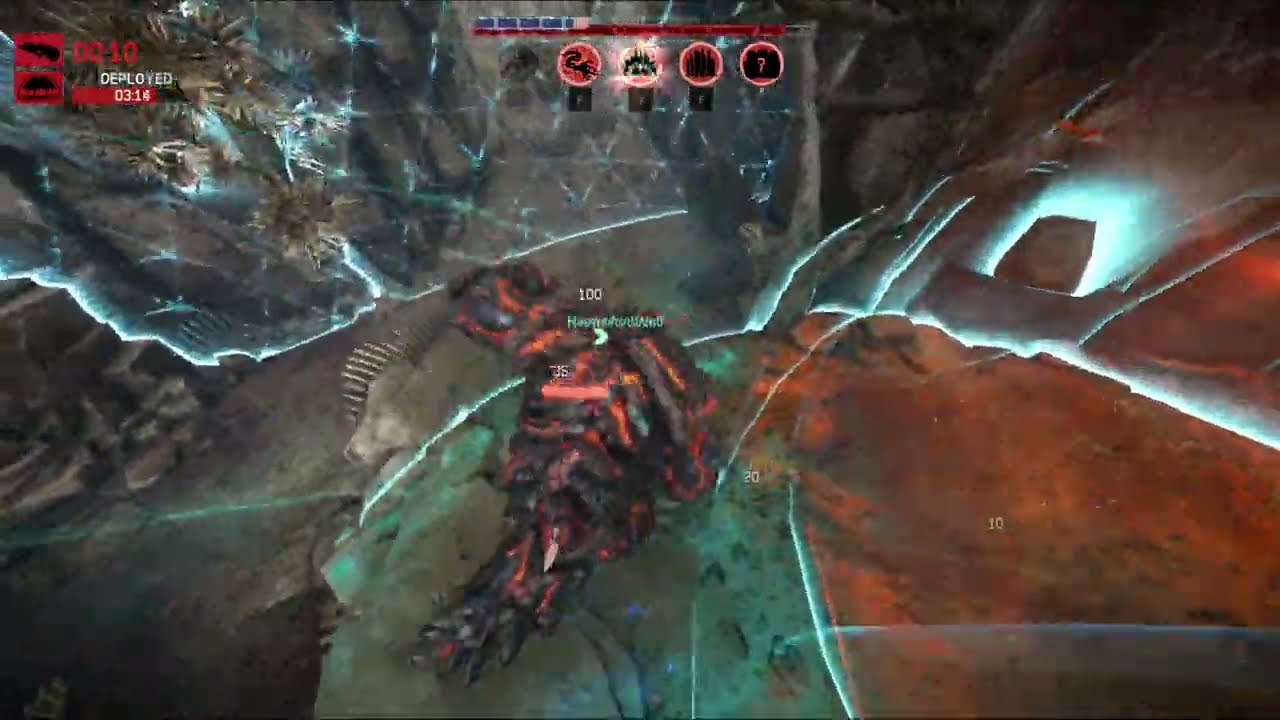 Evolve Stage 2 Behemoth fukushimiste, hunterandwolf, fox, lisa Wraith Trap - YouTube