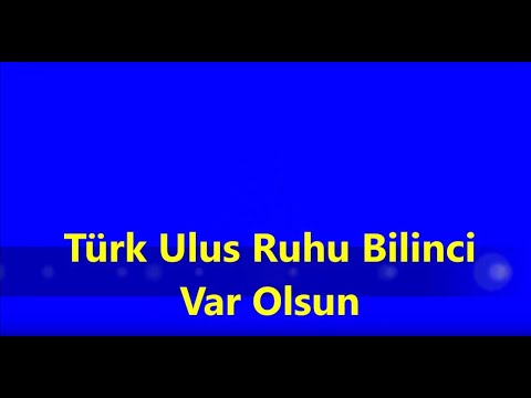 ANADOLU'DAKİ TÜRK VARLIĞI | 1.BÖLÜM - TÜRK TARİHİNİN ANA HATLARI