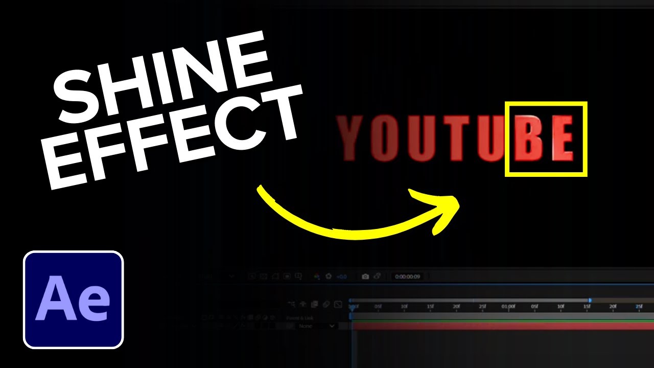 How to Make Shine Effect in After Effects - YouTube