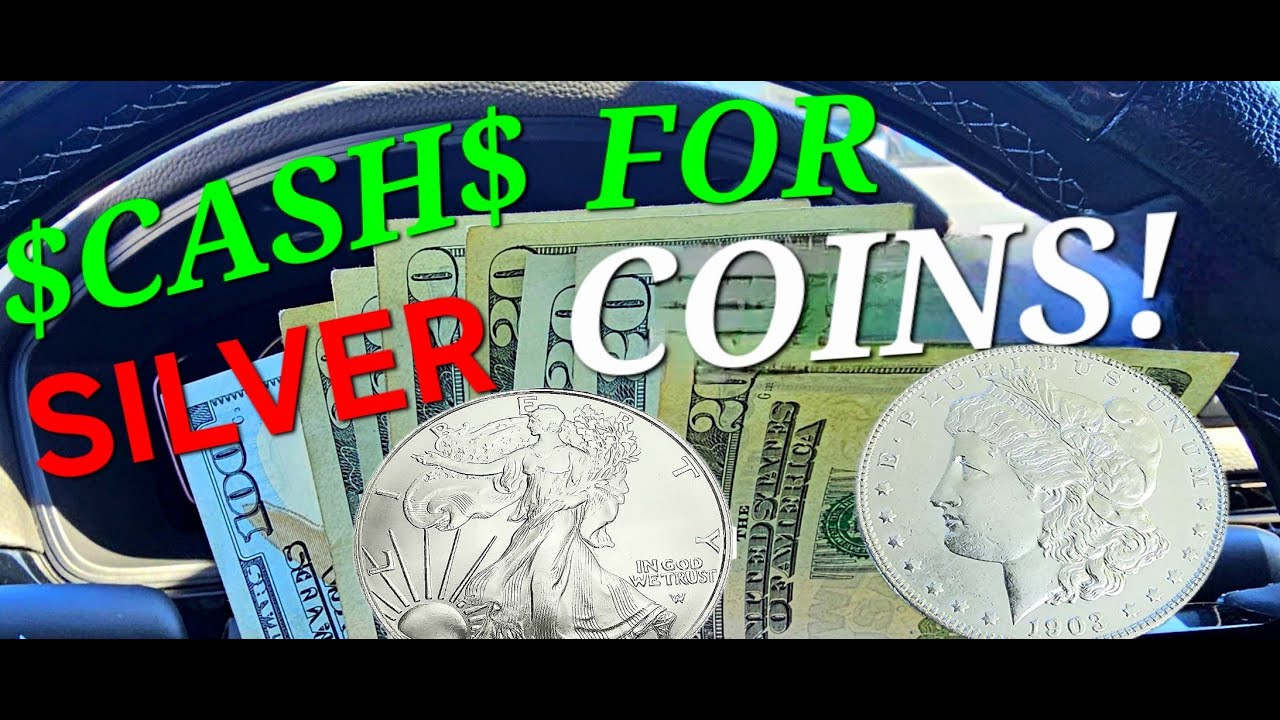 BUYING SILVER MORGAN DOLLARS! SILVER STACKING TODAY FOR LESS CASH ...