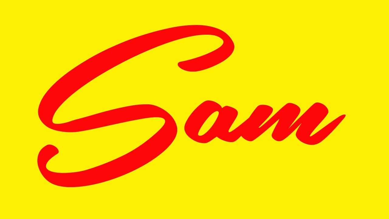 Sam Name Signature Style | Sam Signature Style | S Name Signature ...