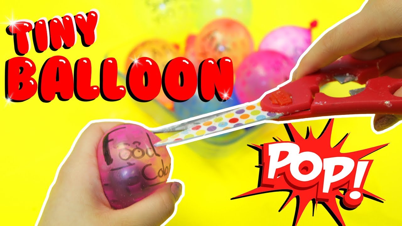 TINY BALLOON SLIME TUTORIAL | POP IT CHALLENGE | Slimeatory #170 - YouTube
