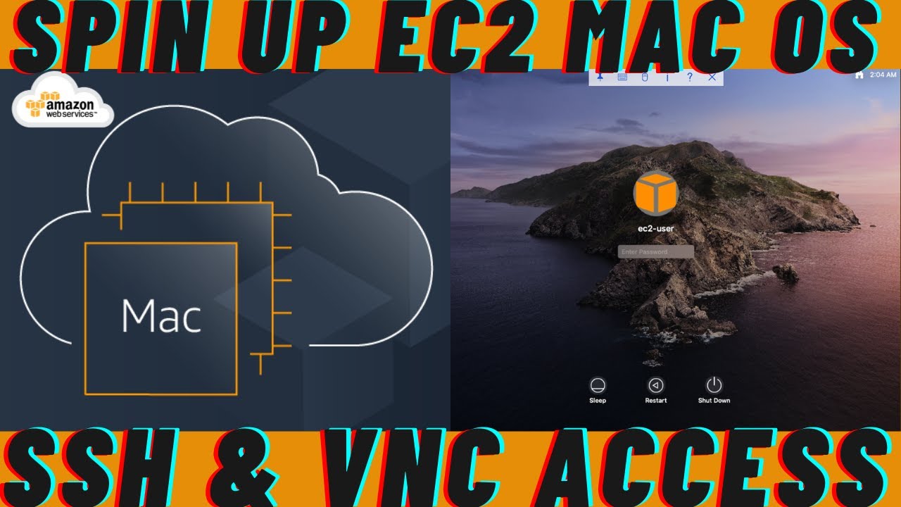 How to launch an EC2 MAC instance in AWS | SSH and VNC Access | EC2 MAC ...