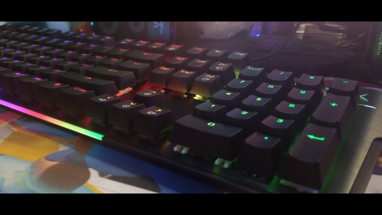 Teclado Mecânico Gamer HyperX Alloy MKW100, RGB, Switch Red, Full Size ...