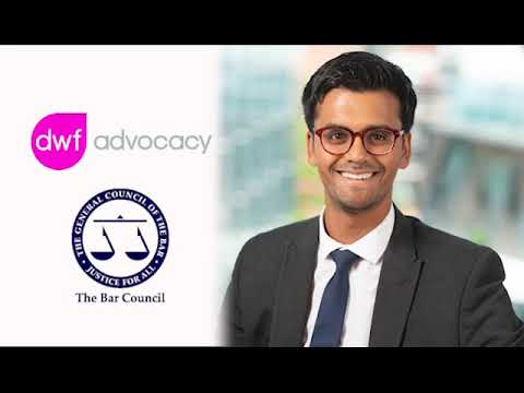 Vinesh Mistry: Life as a pupil barrister at DWF Advocacy - YouTube