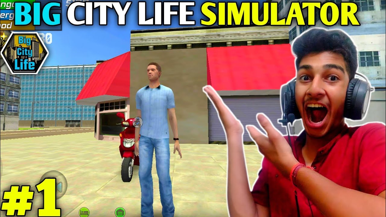 BIG CITY LIFE SIMULATOR MOBILE GAMEPLAY#1 - YouTube