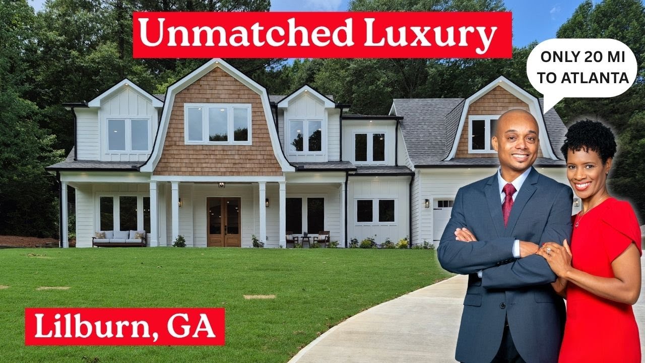 New Homes in Atlanta | Luxury Living in Old Town Lilburn | 4,100 Sq Ft ...