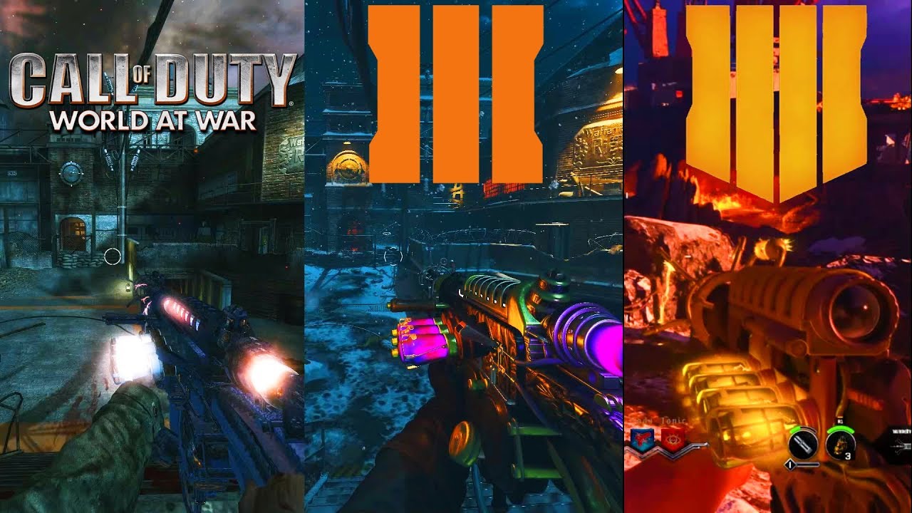 WUNDERWAFFE DG2 SIDE BY SIDE & GAMEPLAY COMPARISON // Black Ops 1 ...