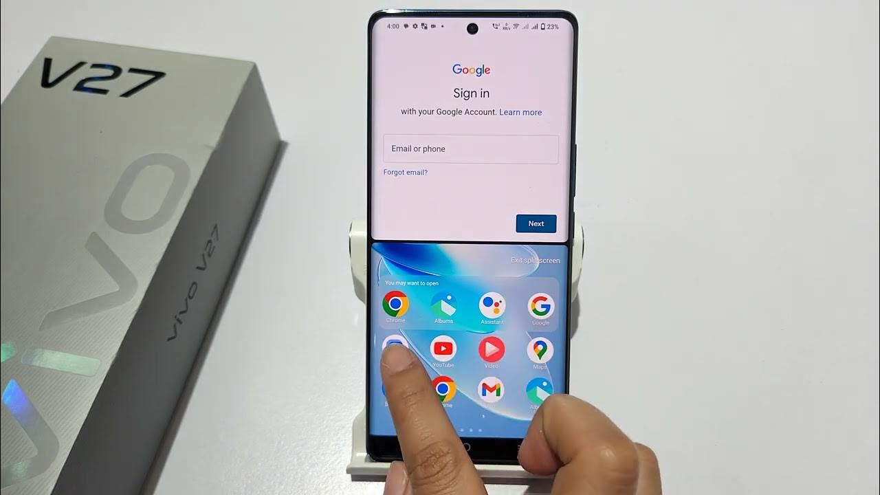 How to enable split screen in vivo v27 | vivo v27 pro me split screen kaise kare | Set dual ...