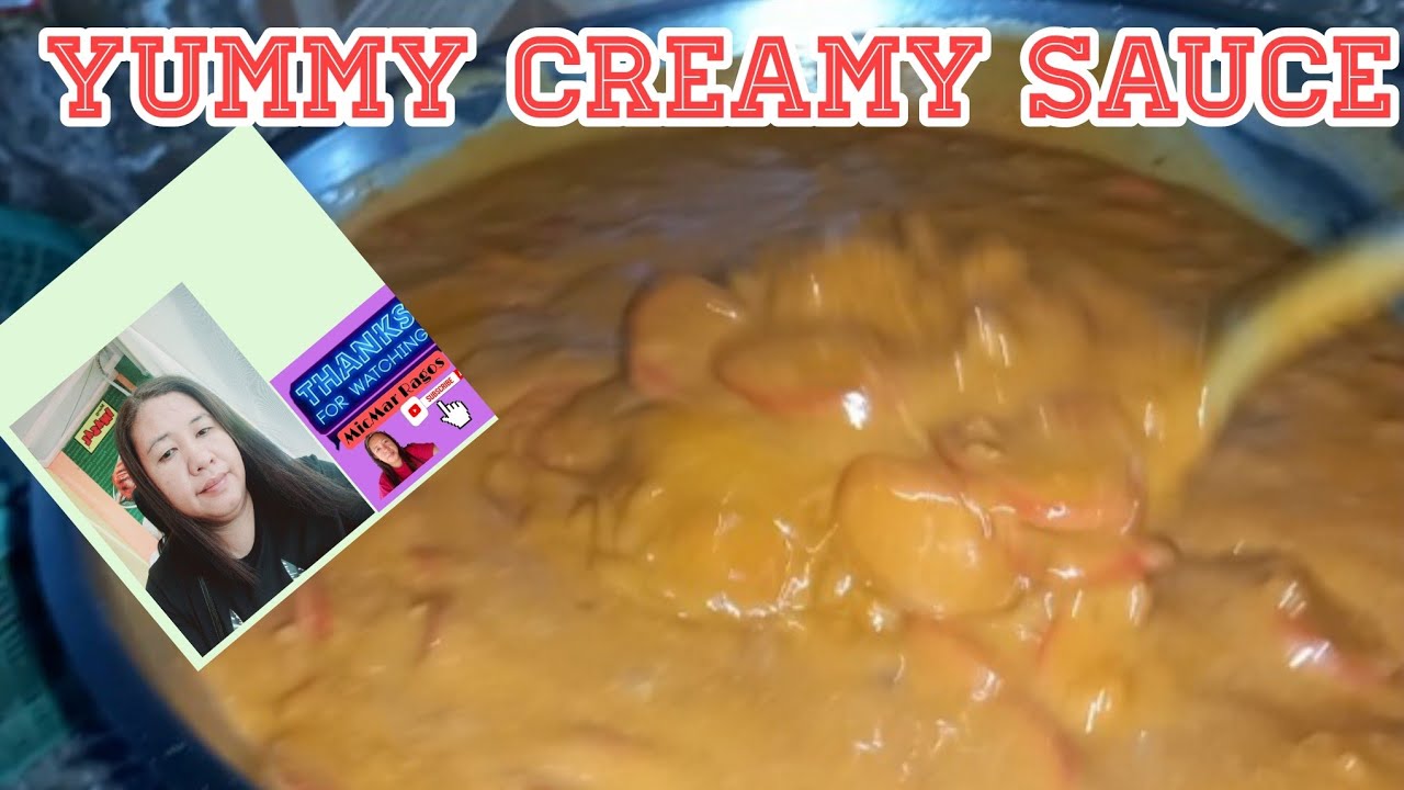 Creamy Sauce Strange taste - YouTube