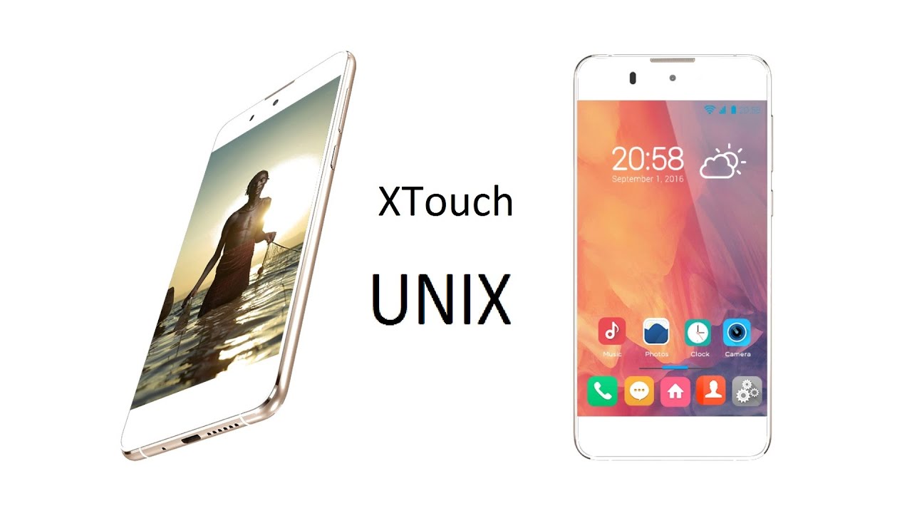 XTouch Unix smartphone - YouTube