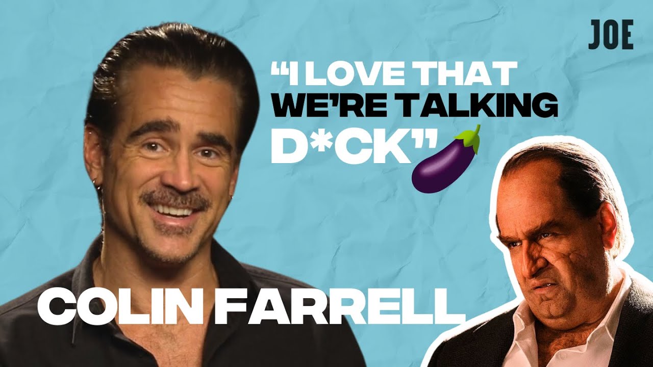 Colin Farrell on his incredible 'The Penguin' transformation - YouTube