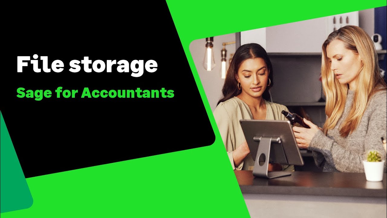 Sage for Accountants (UK): File storage - YouTube
