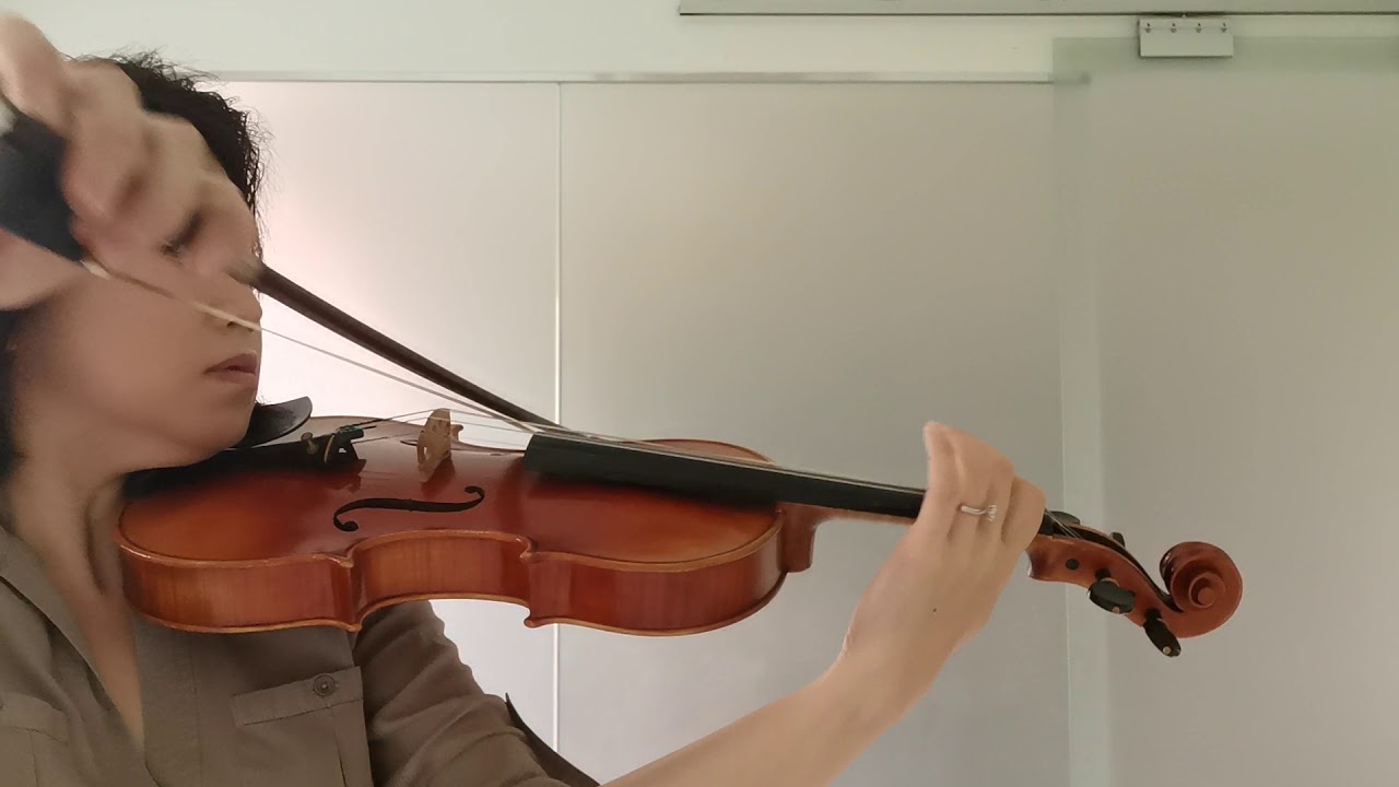 ABRSM Violin Grade 5 A Major Scales & Arpeggios (3 octaves) - YouTube