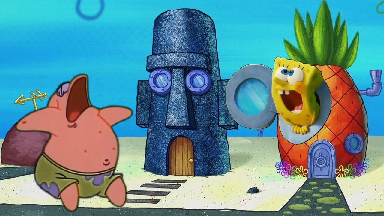 SpongeBob & PATRICK "Good Morning Patrick" Sound Variations in 34 ...