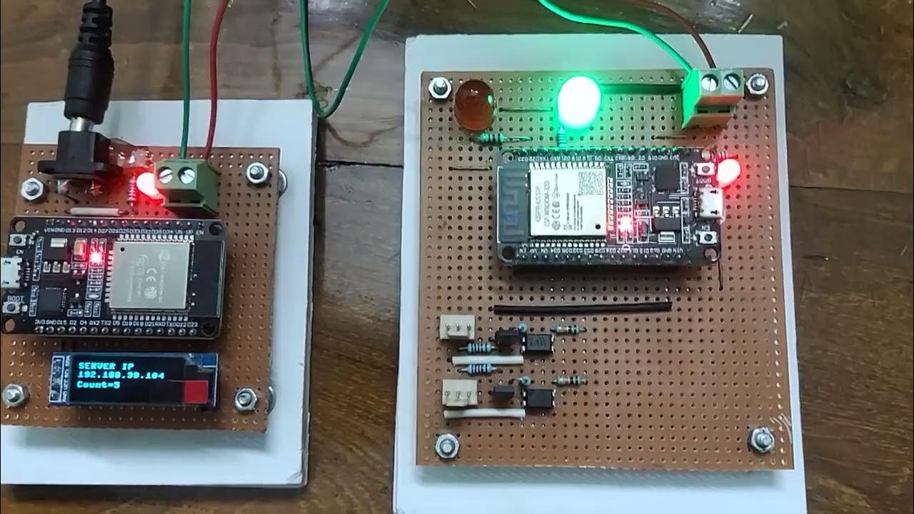 ESP32 UDP Connection - YouTube