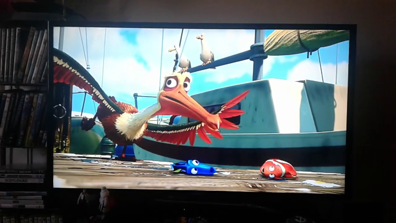 Finding Nemo (2003) The Seagull Chase - YouTube
