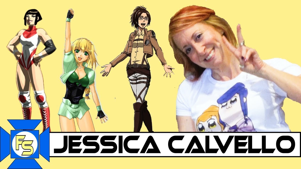 HANGE ZOE Jessica Calvello (Attack on Titan) Interview - YouTube