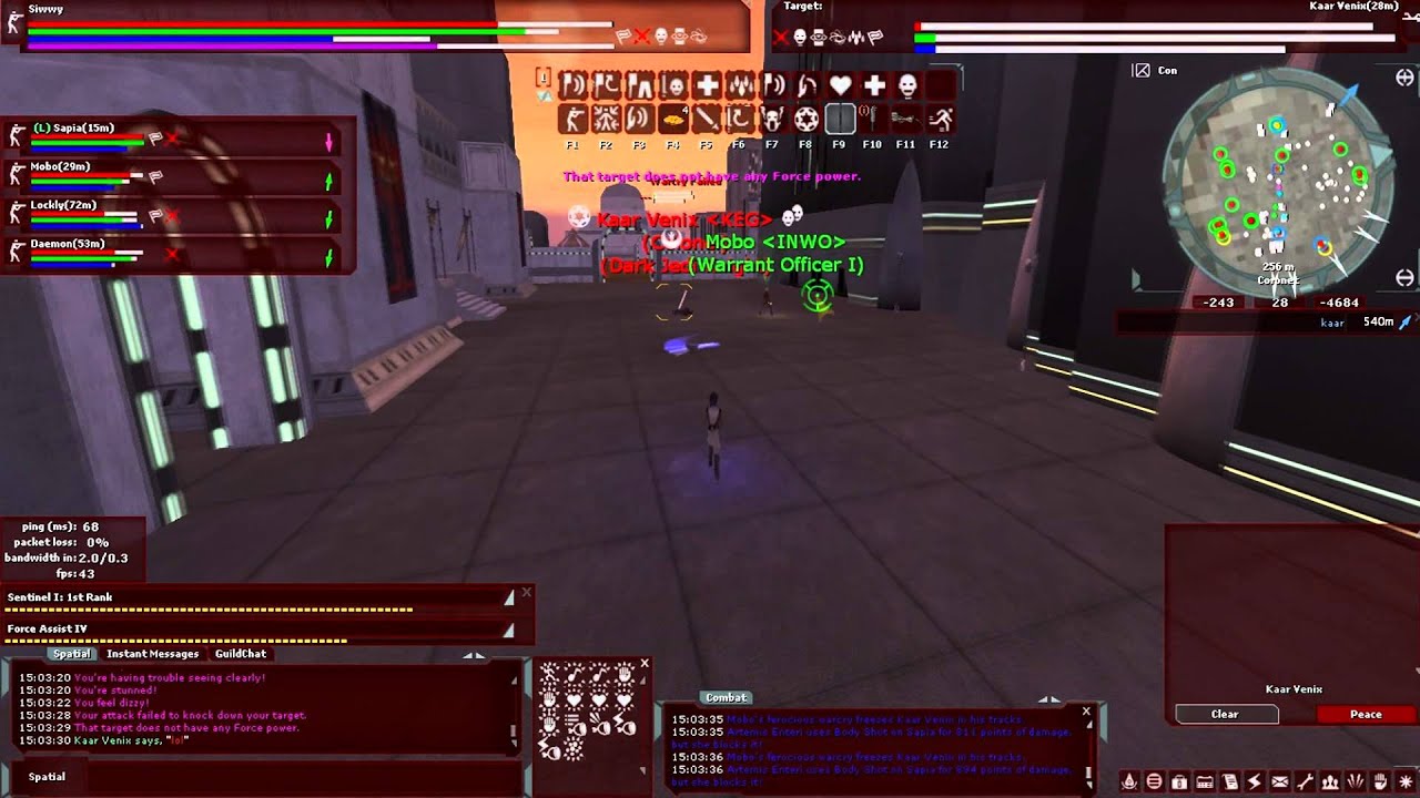 SWG Pre CU Jedi Veerselite 1/4/14 TEF PvP - YouTube