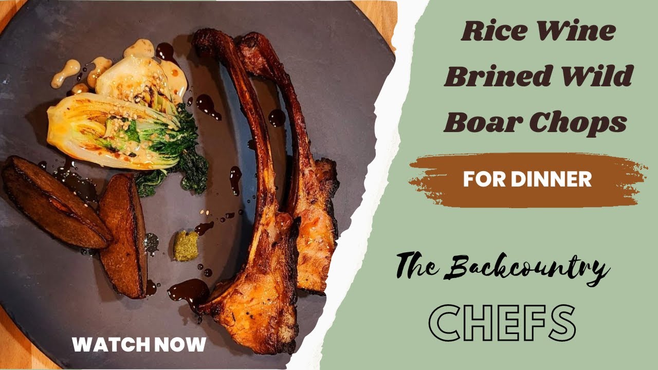 How to Make Delicious Wild Boar Chops- Rice Wine Brined South Texas ...