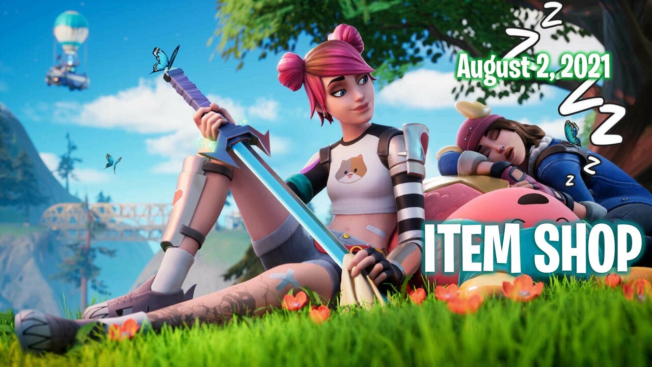Fortnite Item Shop August 2, 2021 RAPTORIAN THE BRAVE + GRIM FABLE ...